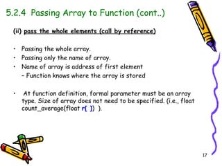 Ch5 array nota | PPT