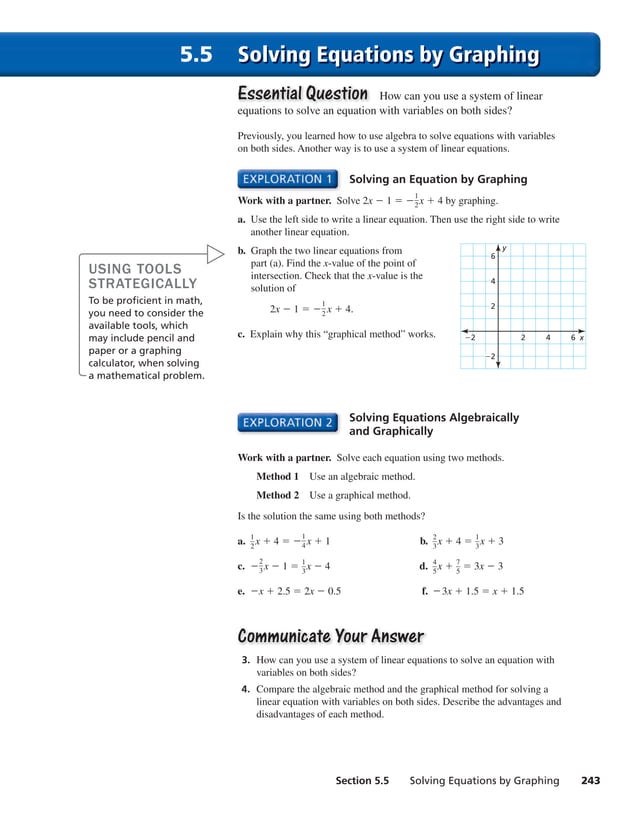 Ch 5 book - systems of linear equations | PDF | Physics | Science