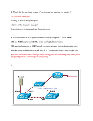 Ch5 ccna exploration 3 lan swtching and wireless | DOC
