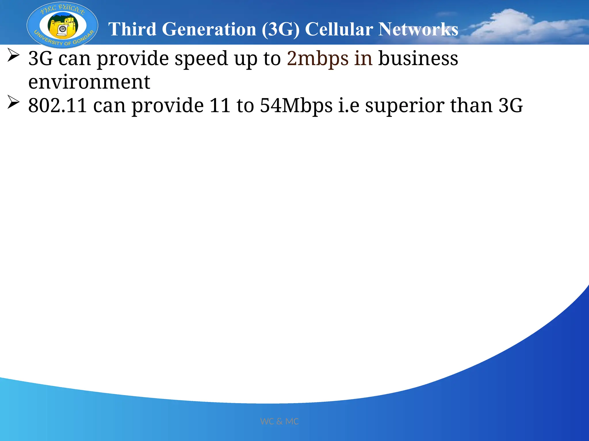 Ch5 Cellular Networks In Wireless Communication Pptx