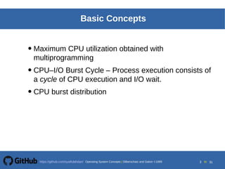 Operating System-Ch5 cpu scheduling | PPT