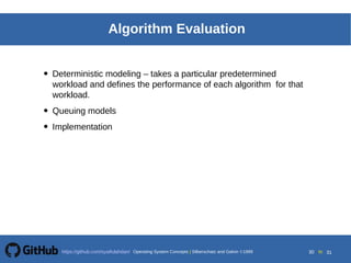 Operating System-Ch5 cpu scheduling | PPT
