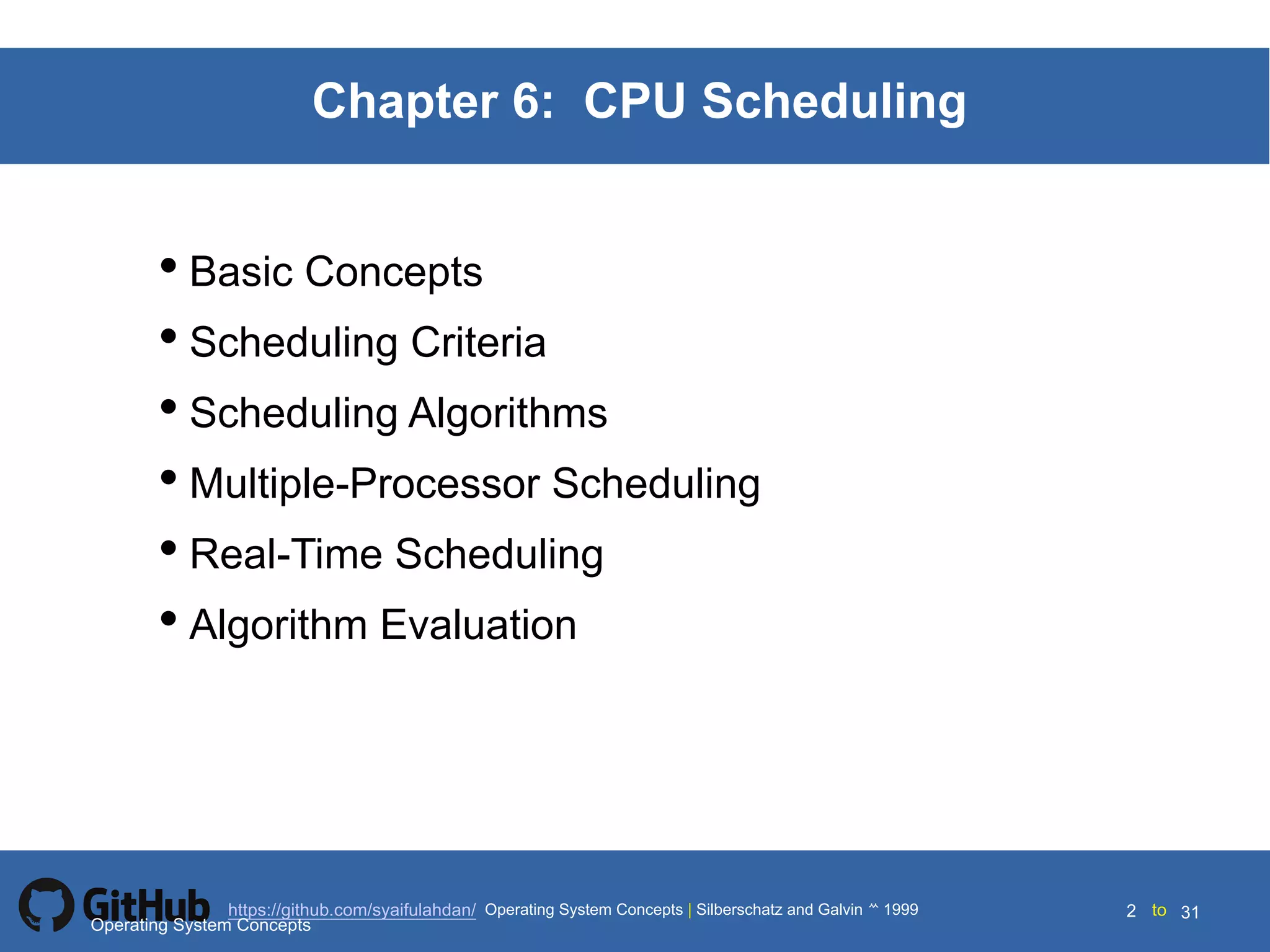 Ch5 cpu scheduling | PDF