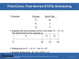 Ch5 cpu scheduling | PDF