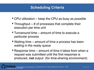 Ch5 cpu scheduling | PDF
