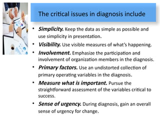 Ch 5 diagnosing.pptx Change Management and Organizational Development ...