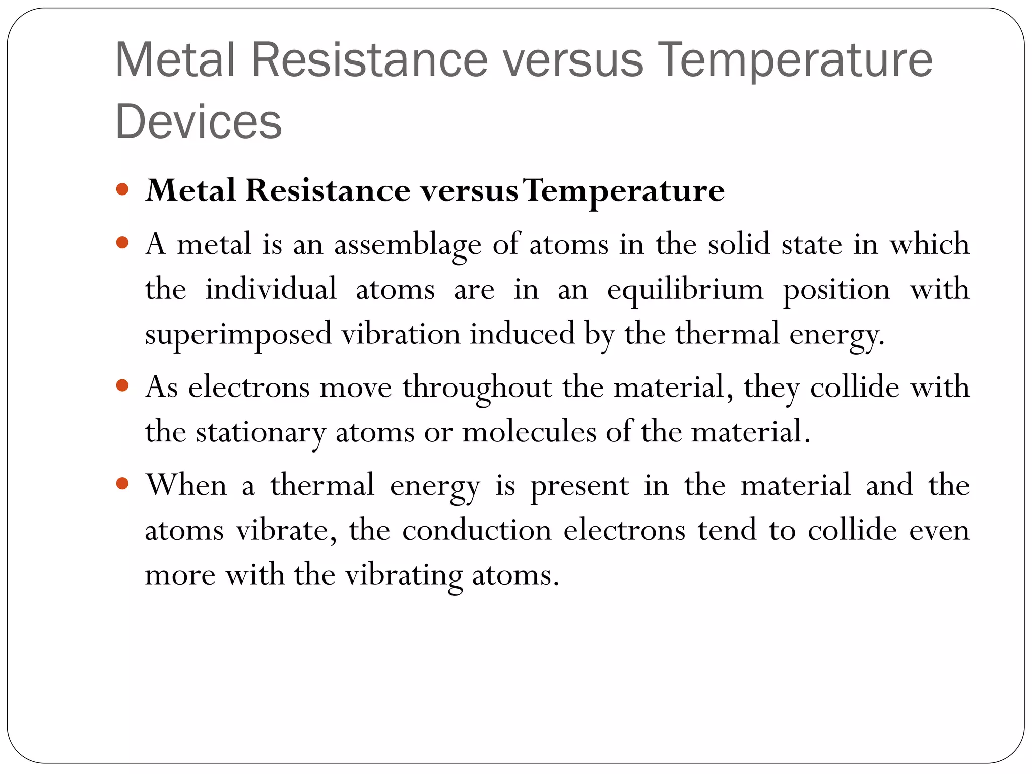 Transducers : Thermal Sensors | PDF