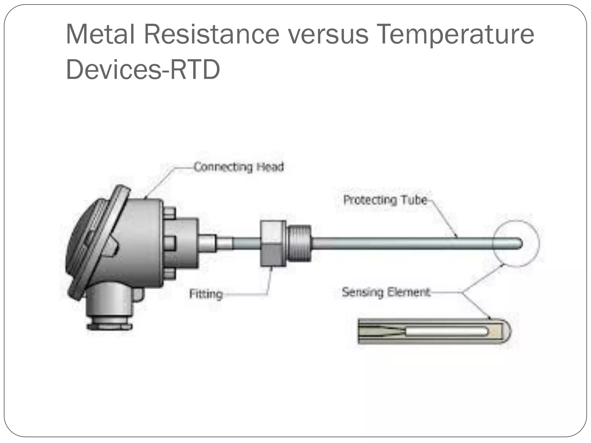 Transducers : Thermal Sensors | PDF