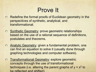 Ch5 geometry and_algebra_redefined | PPT