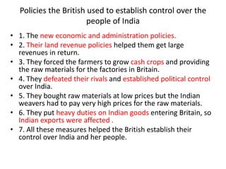 Ch 5 impact of british rule on india | PPTX