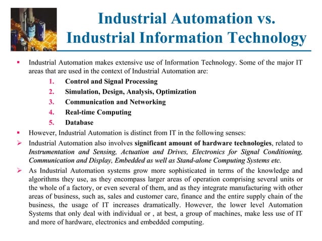 Ch 5 Industrial Control Systems.ppt | Operating Systems | Computer ...