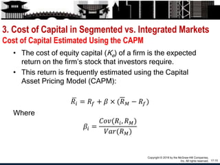 Ch 5 international capital structure and cost of capital latest | PPTX