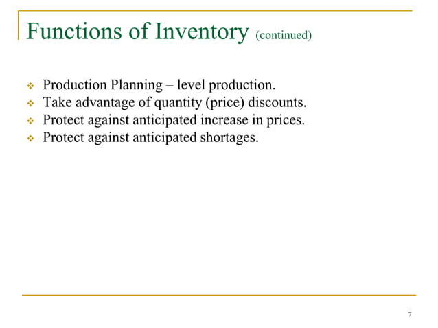 Ch 5 Inventory management slides iijfsjfksjkf | PPT | Logistics | Business
