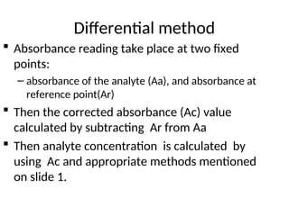 Ch 5 Measurement procedures and calculations in spectrophotometer2.ppt