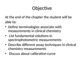 Ch 5 Measurement procedures and calculations in spectrophotometer2.ppt