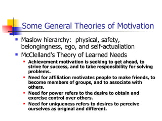 Ch 5 Motivation | PPT