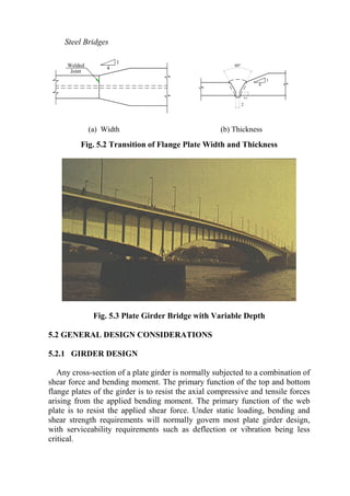 Ch5 Plate Girder Bridges (Steel Bridges تصميم الكباري المعدنية & Prof ...