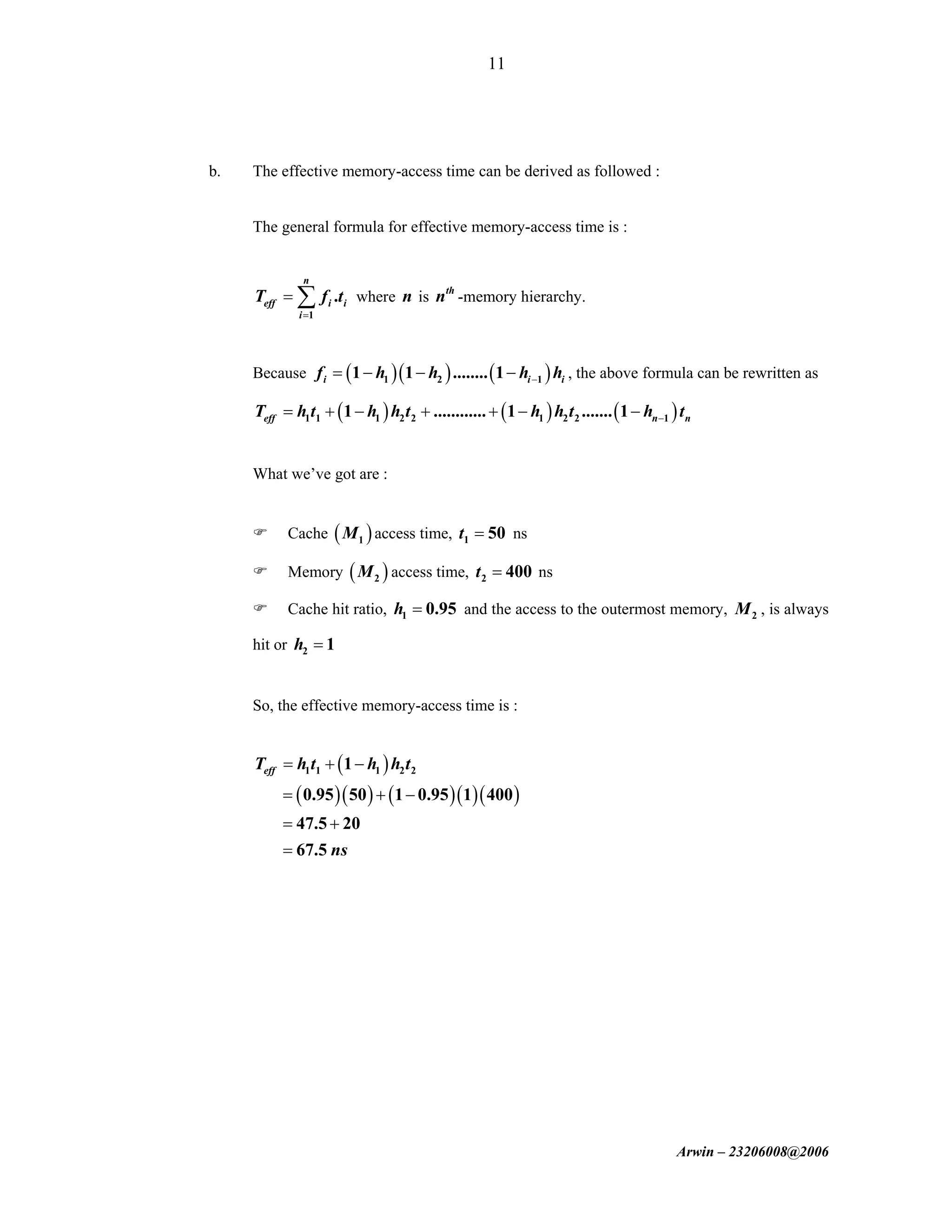 Advanced Computer Architecture chapter 5 problem solutions | PDF
