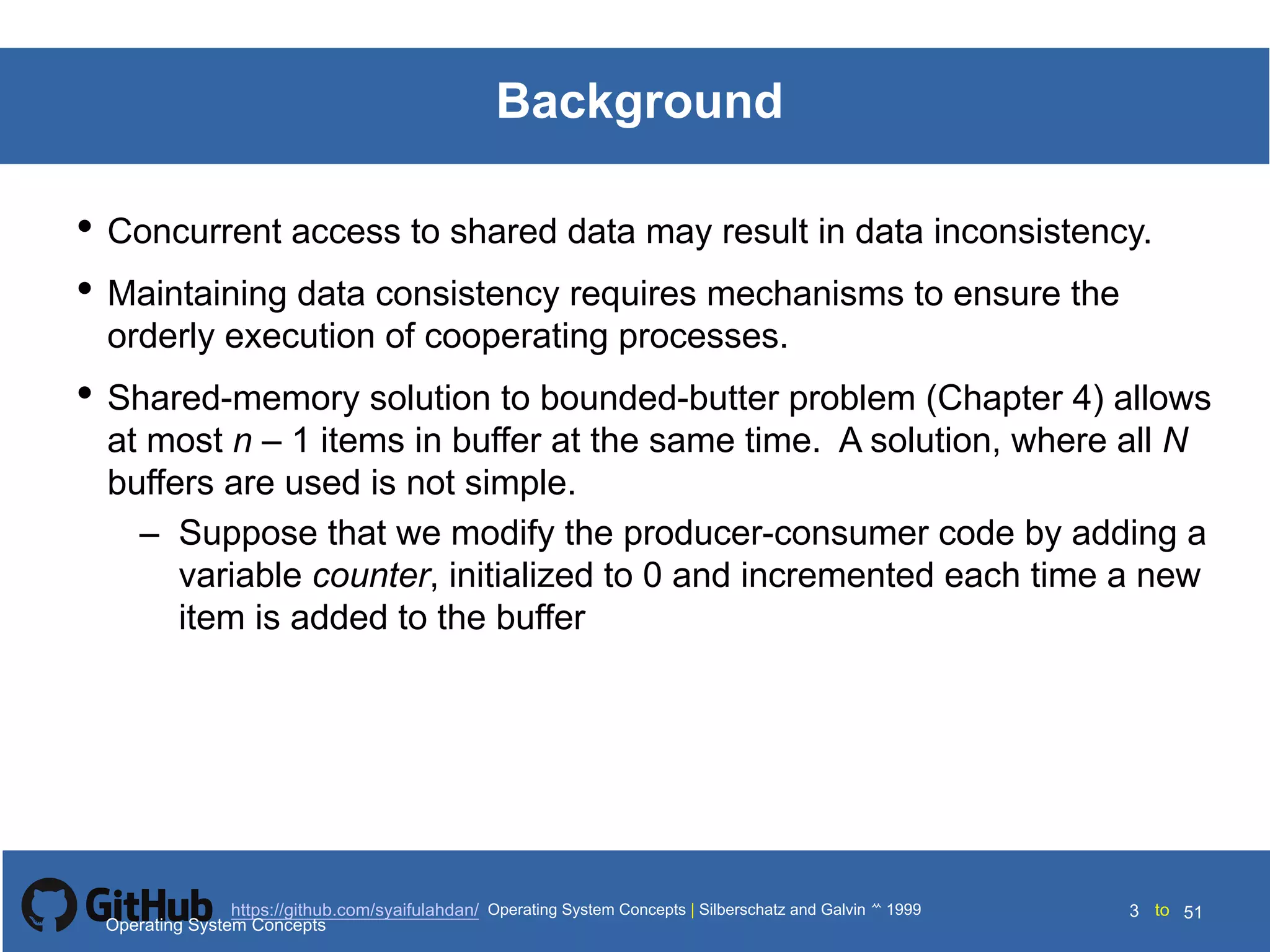 Ch5 process synchronization | PDF