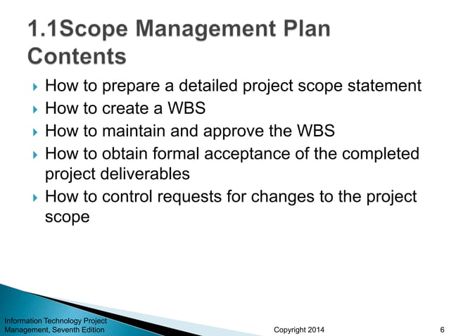 Ch5 Project Scope Management xxxxxxxxx.pptx | Desktop Publishing ...