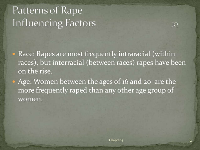 Ch5 rape | PPT