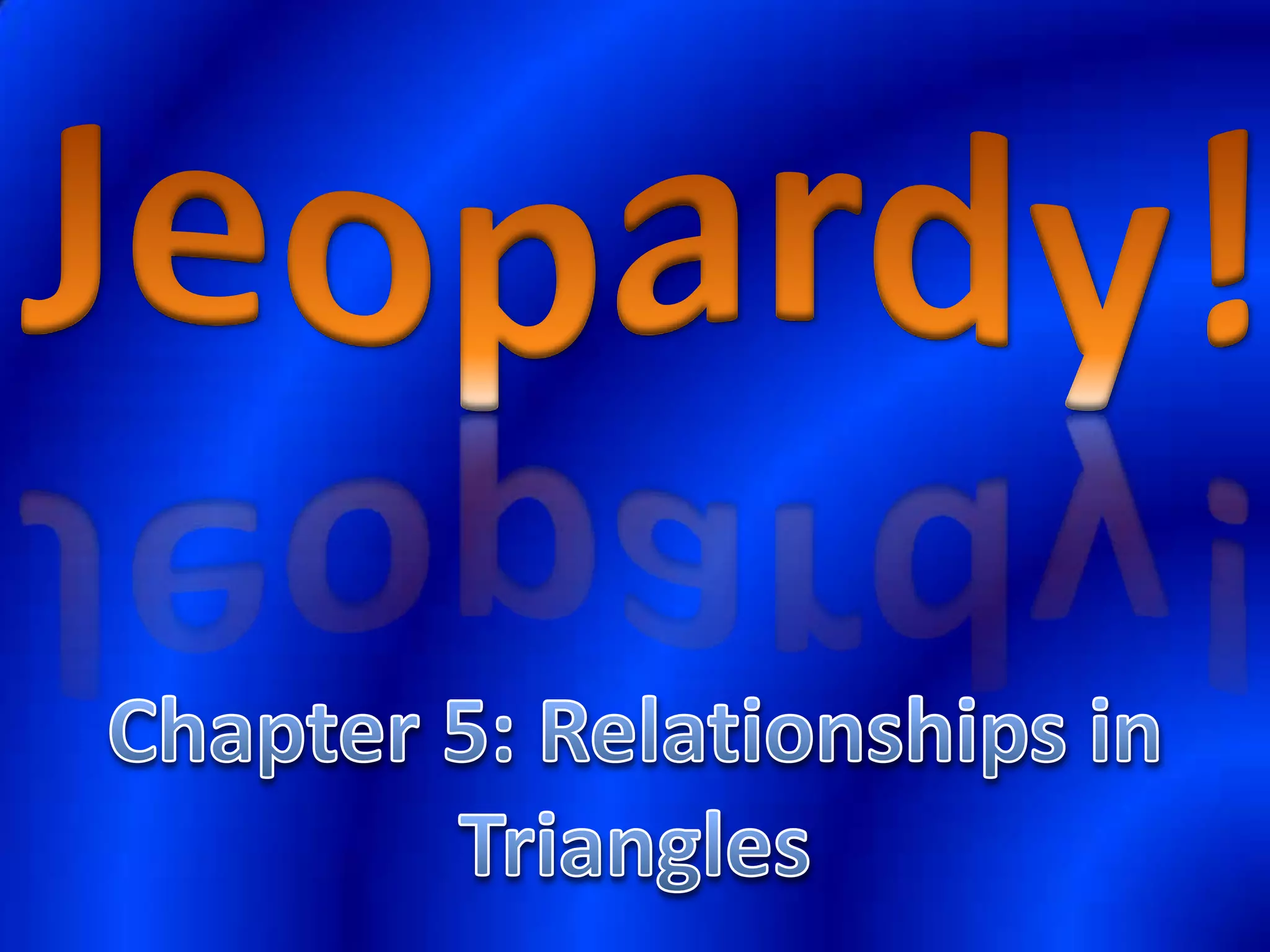 Relationships in Triangles | PPTX | Physics | Science