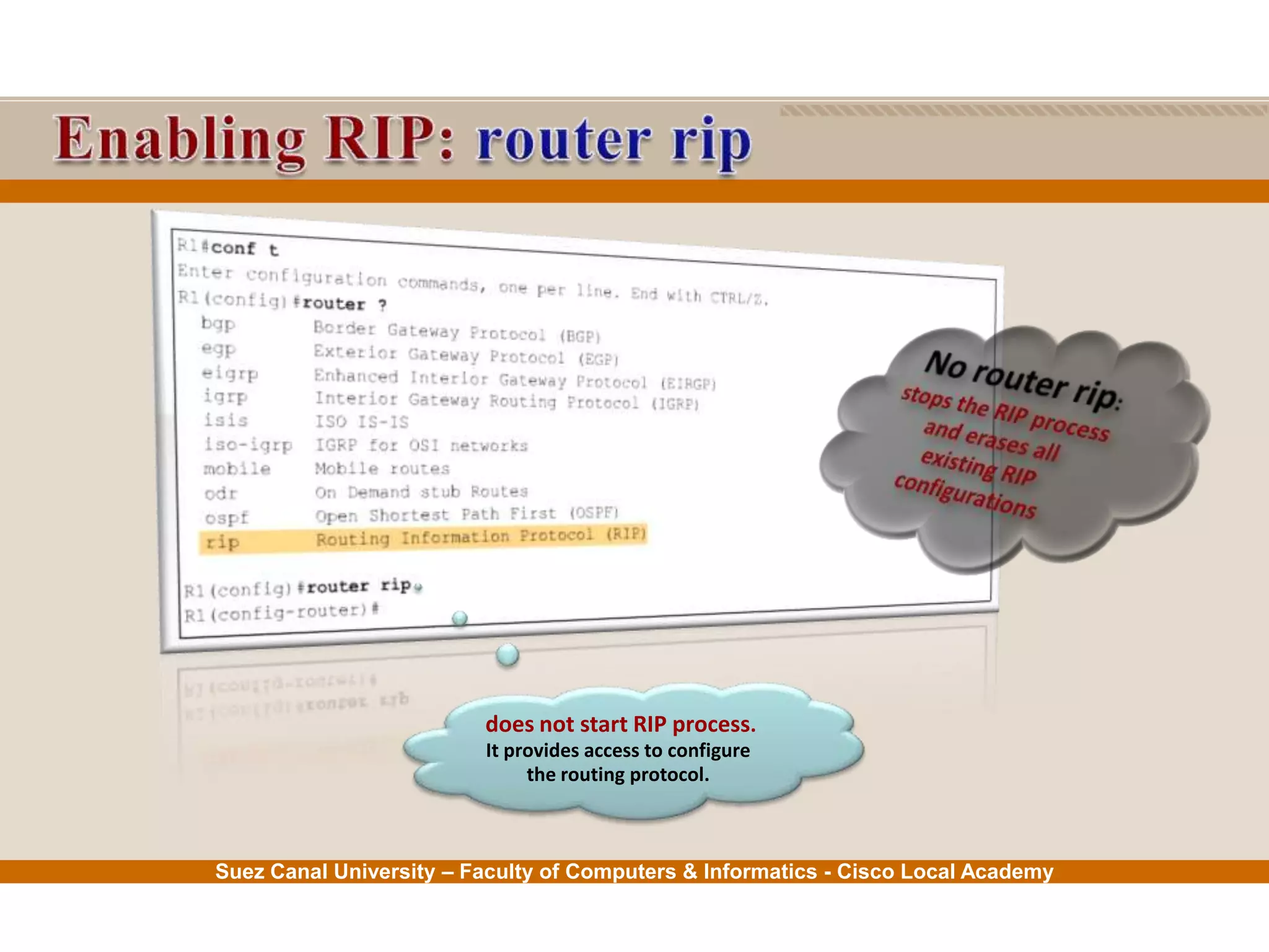 Routing Protocols and Concepts: Ch5 - Routing Information Protocol (RIP v1) | PPTX | Computer ...