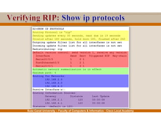 Routing Protocols and Concepts: Ch5 - Routing Information Protocol (RIP v1) | PPTX | Computer ...