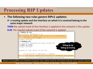 Routing Protocols and Concepts: Ch5 - Routing Information Protocol (RIP v1) | PPTX | Computer ...