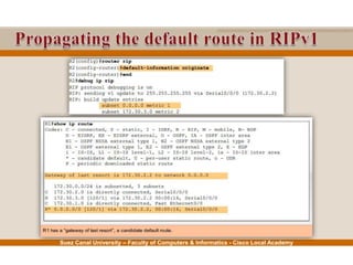 Routing Protocols and Concepts: Ch5 - Routing Information Protocol (RIP v1) | PPTX | Computer ...