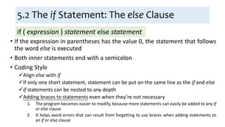 Ch5 Selection Statements | PPT
