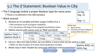 Ch5 Selection Statements | PPT