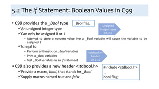 Ch5 Selection Statements | PPT