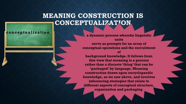 Introduction to cognitive semantics.pptx | Science
