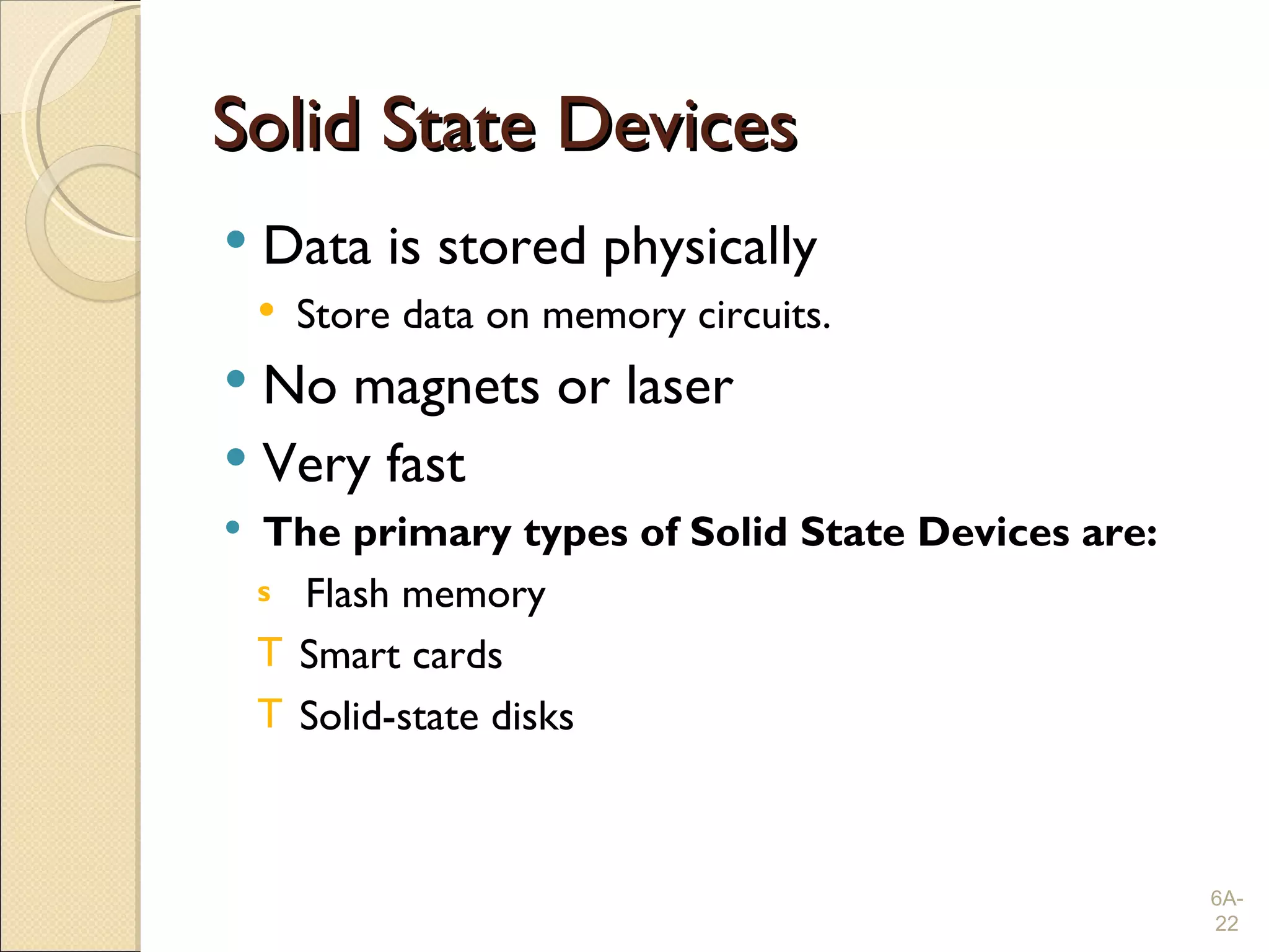 Ch5 storagedevices(updated) | PPT