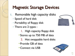 Ch5 storagedevices(updated) | PPT