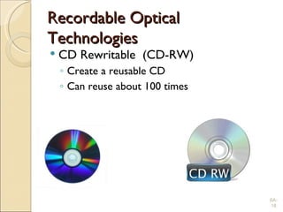 Ch5 storagedevices(updated) | PPT