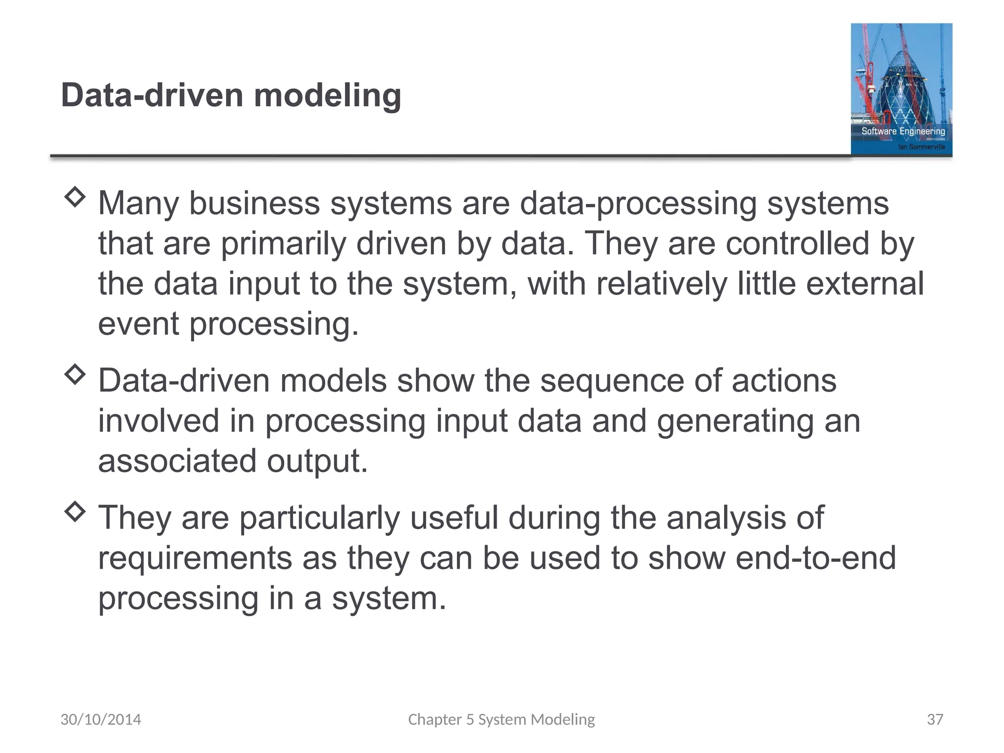 Ch5 System modeling globally availabless | PPT