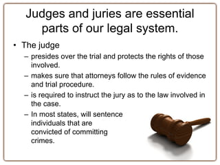 Ch 5 the court system | PDF