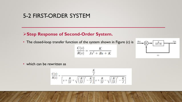 Ch5 transient and steady state response analyses(control) | PDF ...