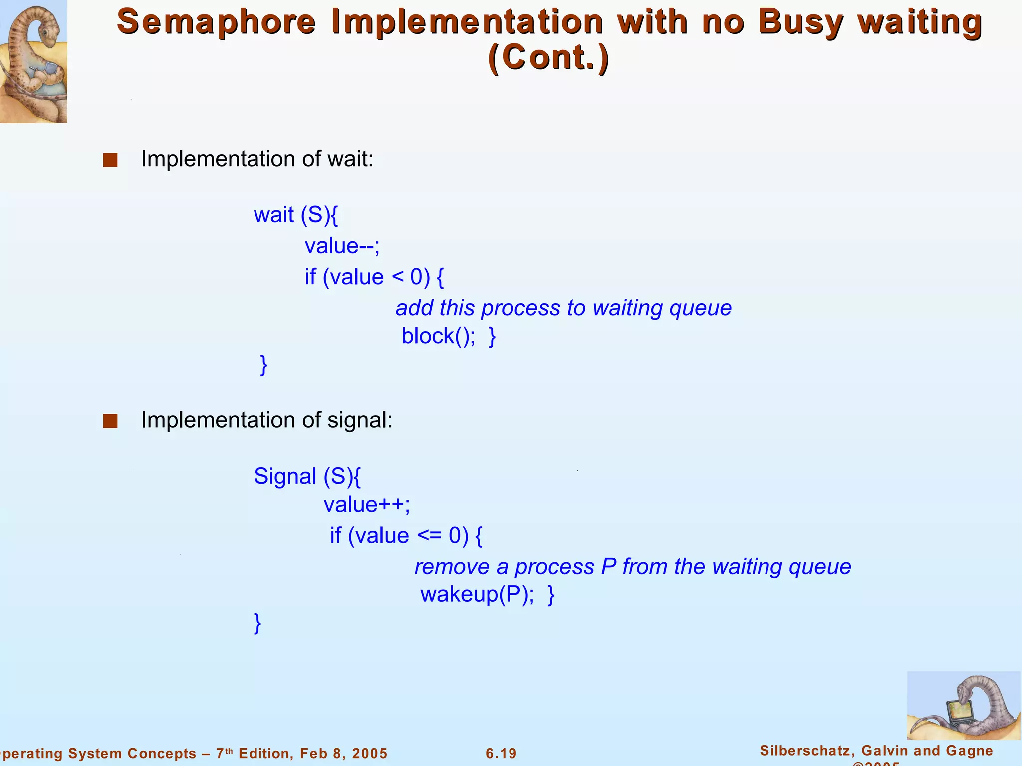Chapter 6 - Process Synchronization | PPT