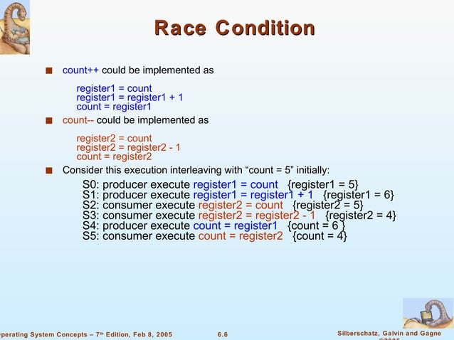 Chapter 6 - Process Synchronization | PPT | Databases | Computer Software and Applications