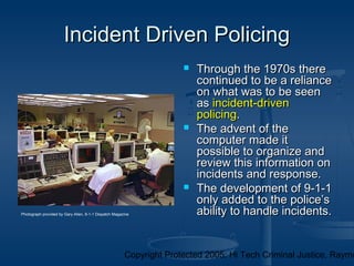 A Brief History of Police Technology | PPT