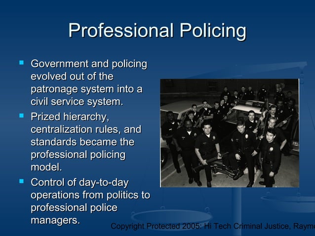 A Brief History of Police Technology | PPT | Technology & Computing