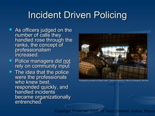 A Brief History of Police Technology | PPT