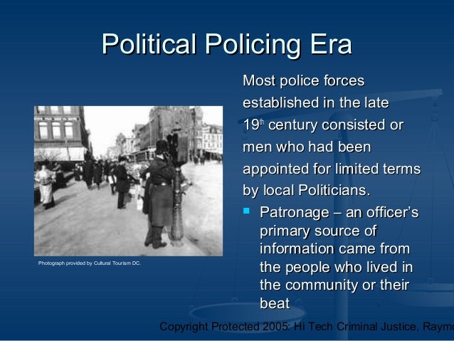 A Brief History of Police Technology