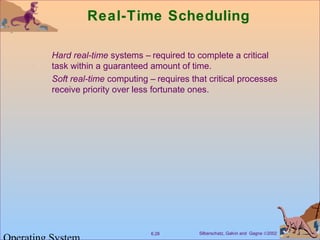 Ch6: CPU Scheduling | PPT