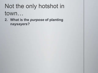 They Say, I Say: Ch 6 | PPTX