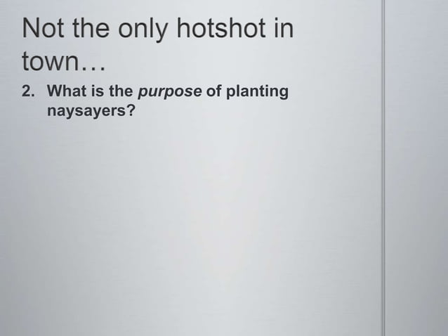 They Say, I Say: Ch 6 | PPTX