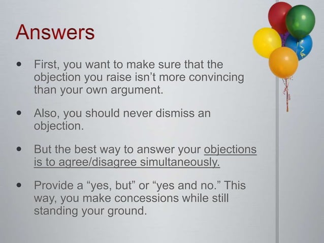 They Say, I Say: Ch 6 | PPTX